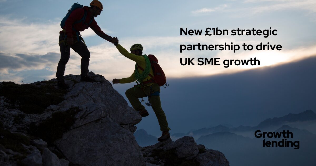 New £1bn strategic partnership to drive UK SME growth - Growth Lending